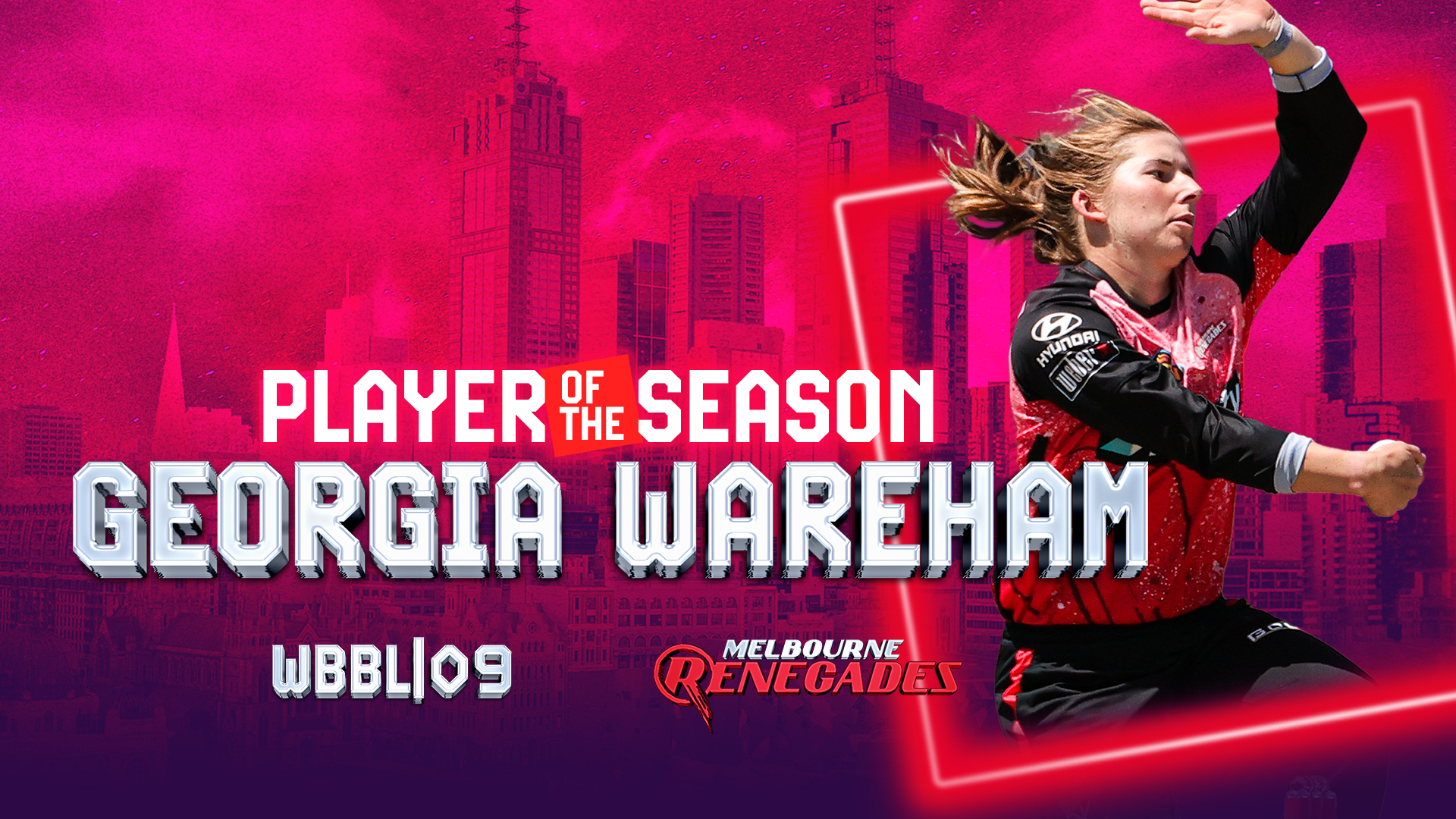 Wareham takes top gong | Melbourne Renegades