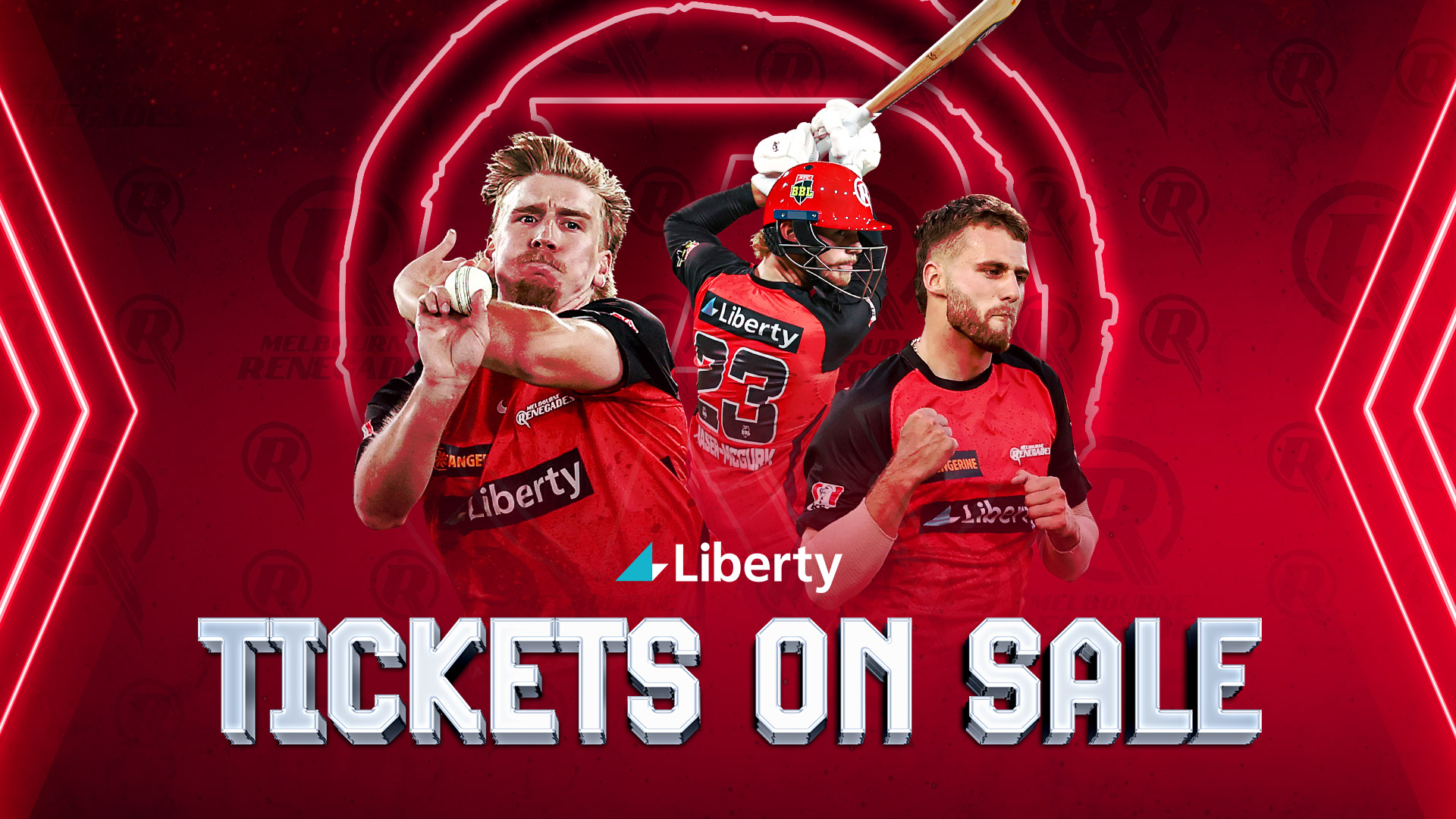 BBL|15 Tickets On Sale Now! | Melbourne Renegades